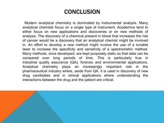 Analytical cchemistry | PPT