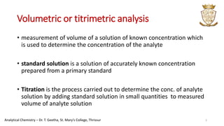 Analytical chemistry | PDF