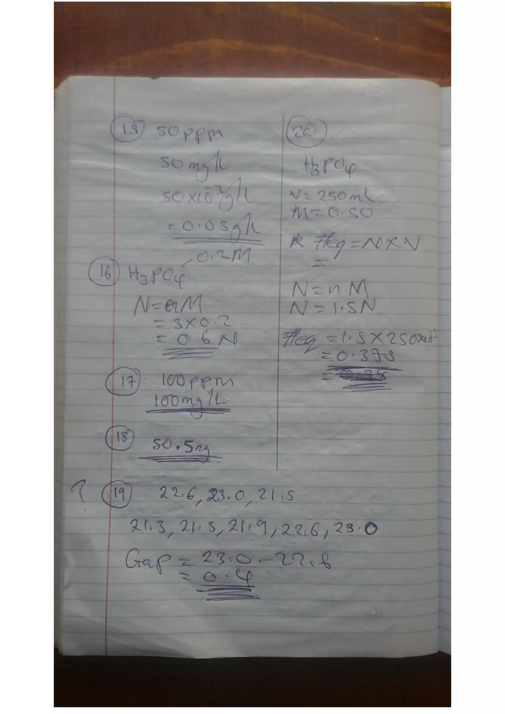 ANALYTICAL CHEMISTRY (CH2021) TUTORIAL SHEET AND SOLUTIONS | PDF