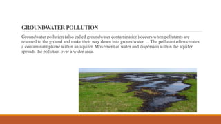 Analytical chemistry in water pollution ppt | PPTX