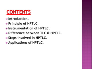 HPTLC | PPTX