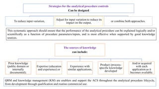Analytical control strategy 1 | PPTX
