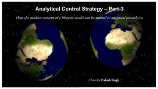Analytical control strategy 3 | PPTX | Chemistry | Science