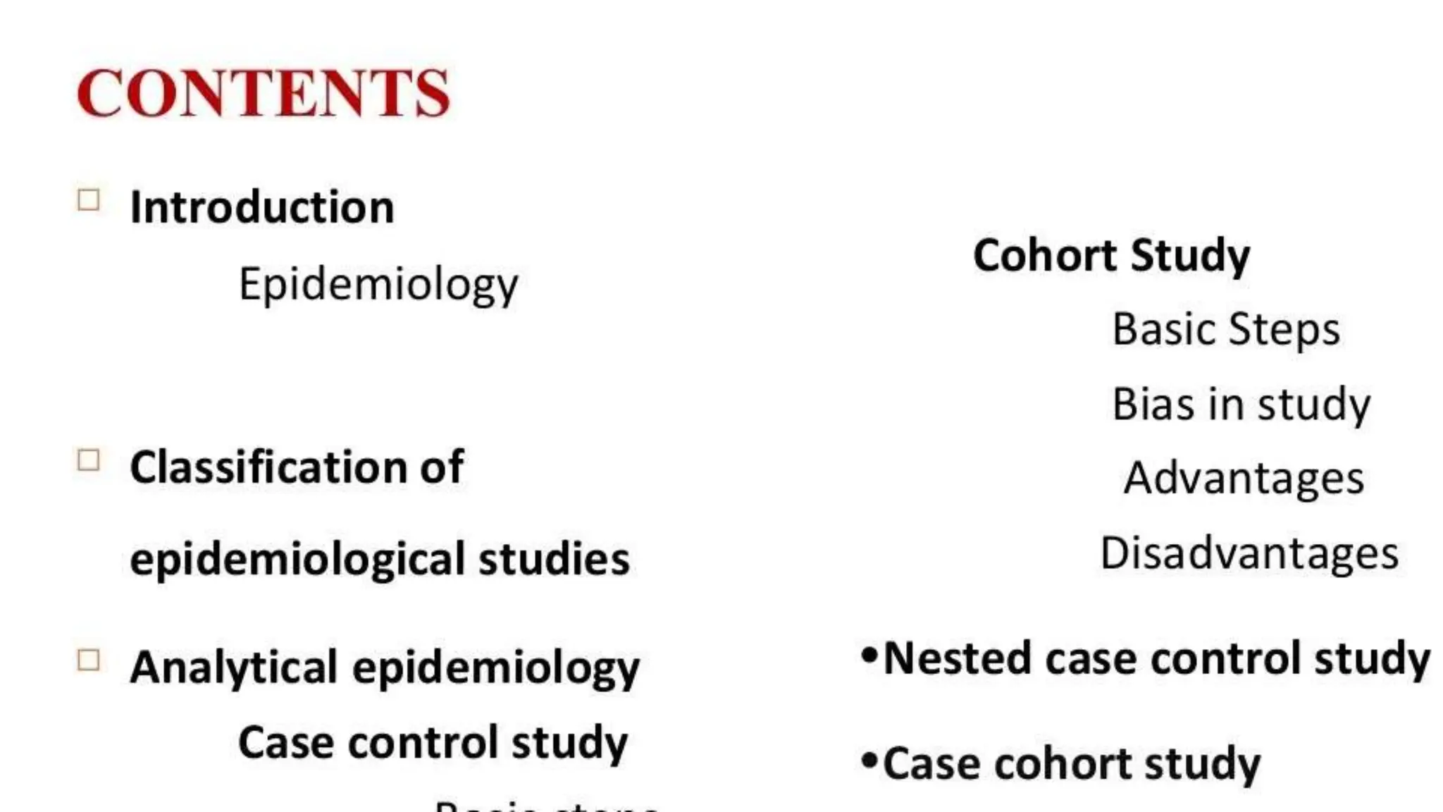 ANALYTICAL Epidemiology types of analytical study | PPTX