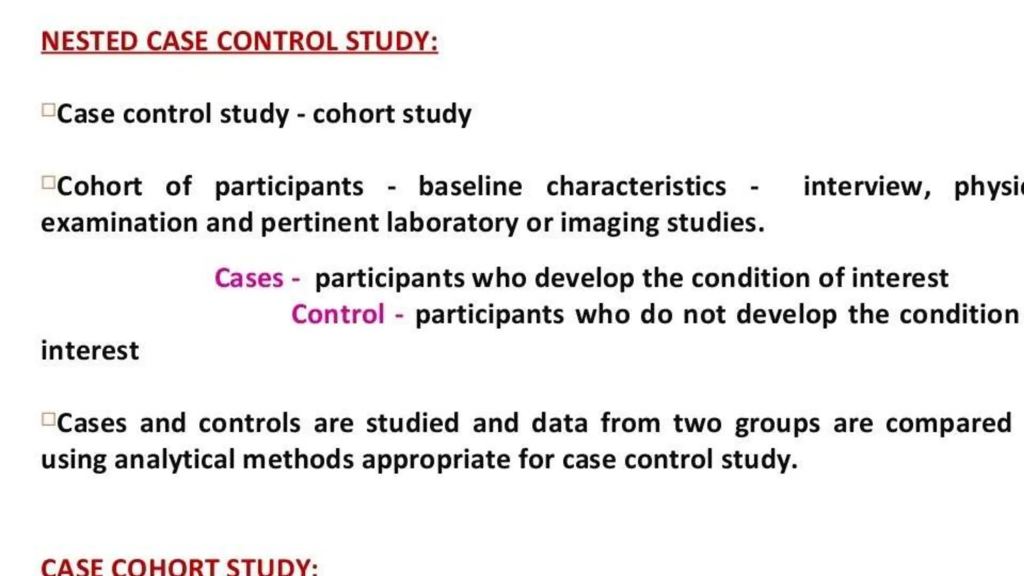 ANALYTICAL Epidemiology types of analytical study | PPTX