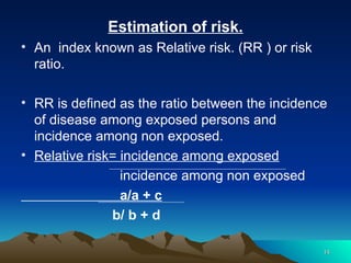 Analytical Epidemiology.ppt epidemiology and its principles in health | PPT
