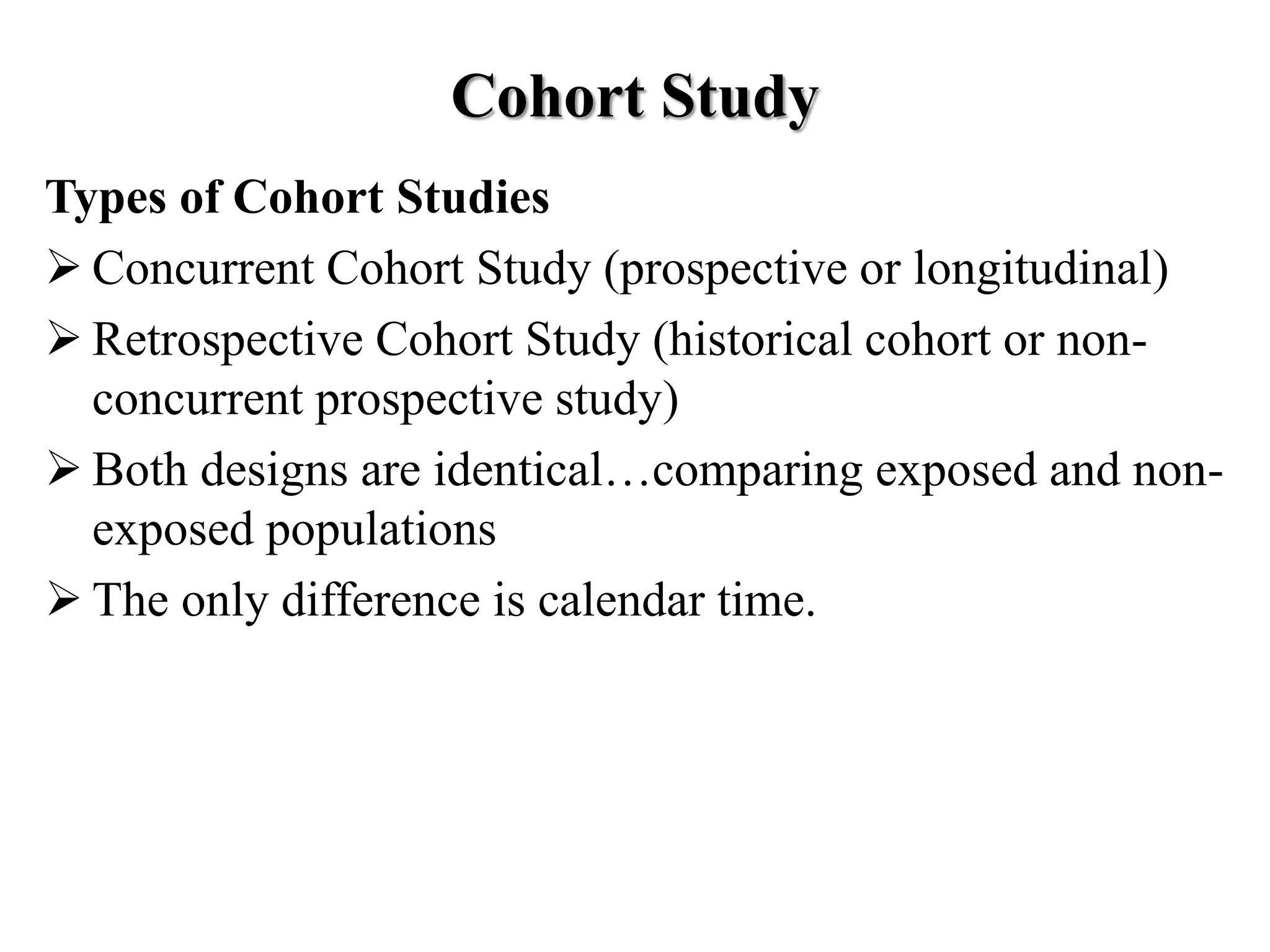 Analytical epidemiology cross sectional and cohort | PPTX