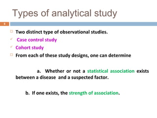 Analytical epidemiology (1) | PPT