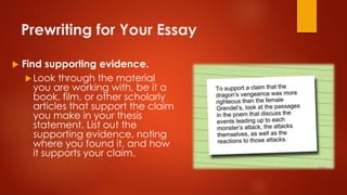 Analytical essay | PPTX
