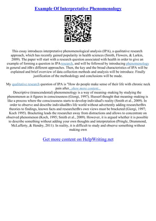 Analytical Essay Examples | PDF