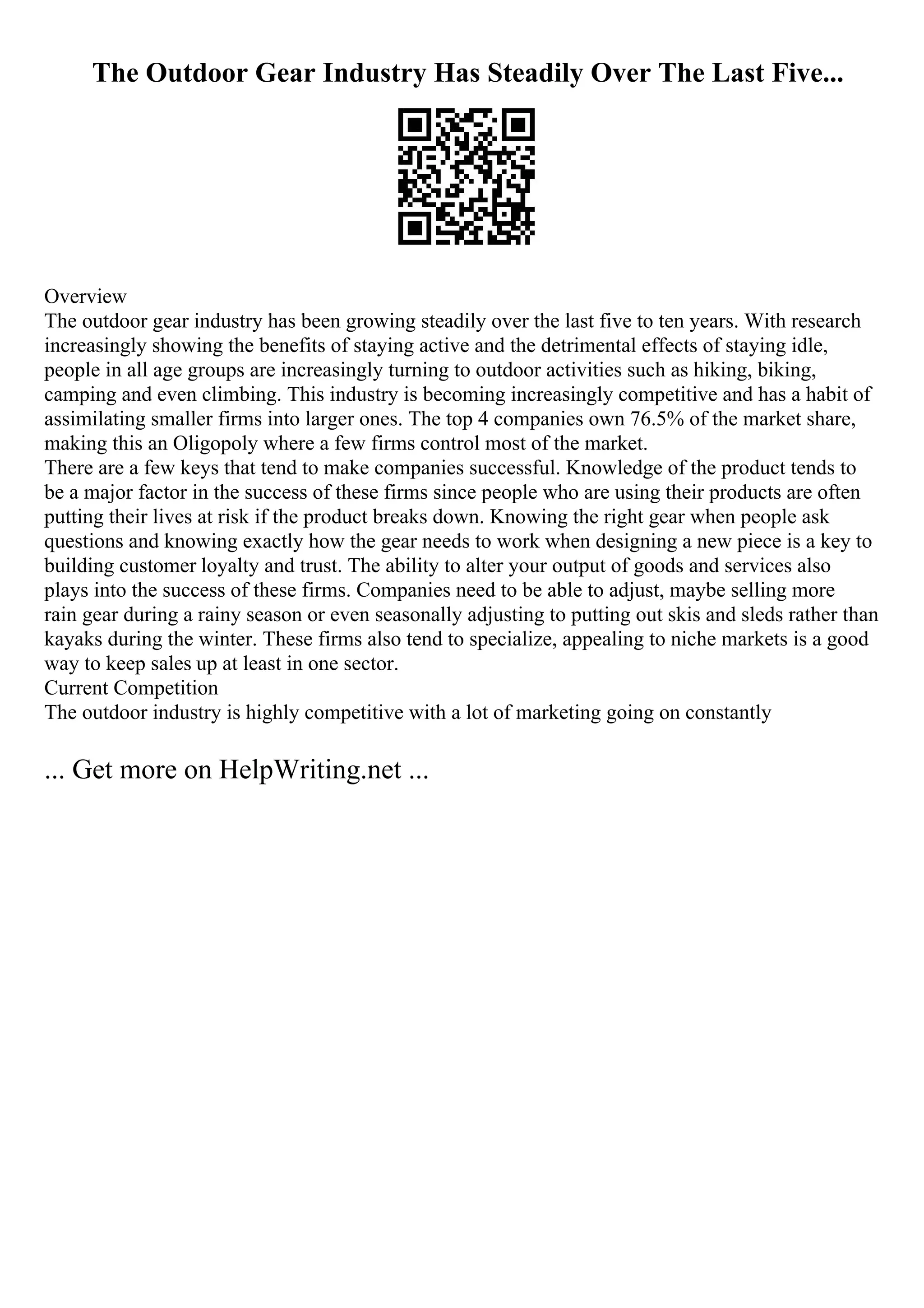 Analytical Essay Introduction Sample | PDF