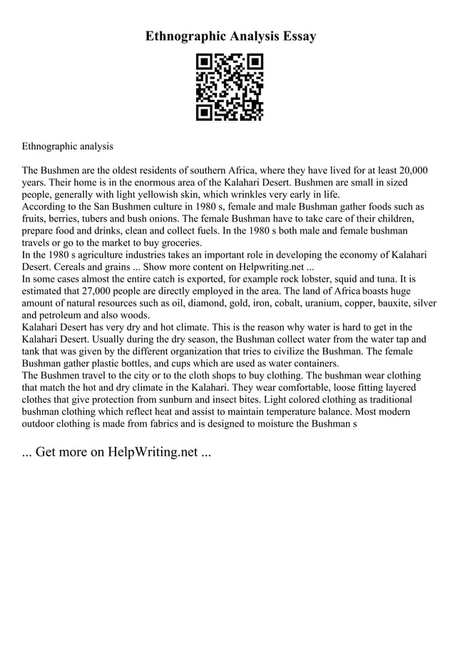 Analytical Essay Introduction Sample | PDF