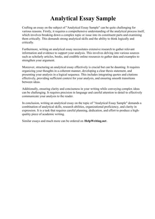 Analytical Essay Sample.pdf