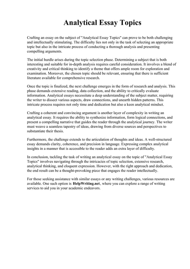 Analytical Essay Topics.pdf