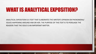 ANALYTICAL EXPOSITIONhgsjdbsjdbjsdksjh.pptx