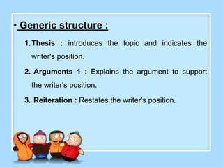 This is the power point of Analitical Exposition Text | PPT