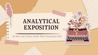 Analytical Expositions.pptx | Free Download
