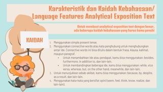 Analytical Exposition Text - Indonesian Language.pptx