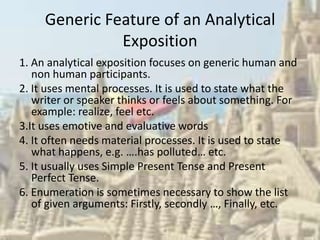 Analytical exposition text team 6 | PPT