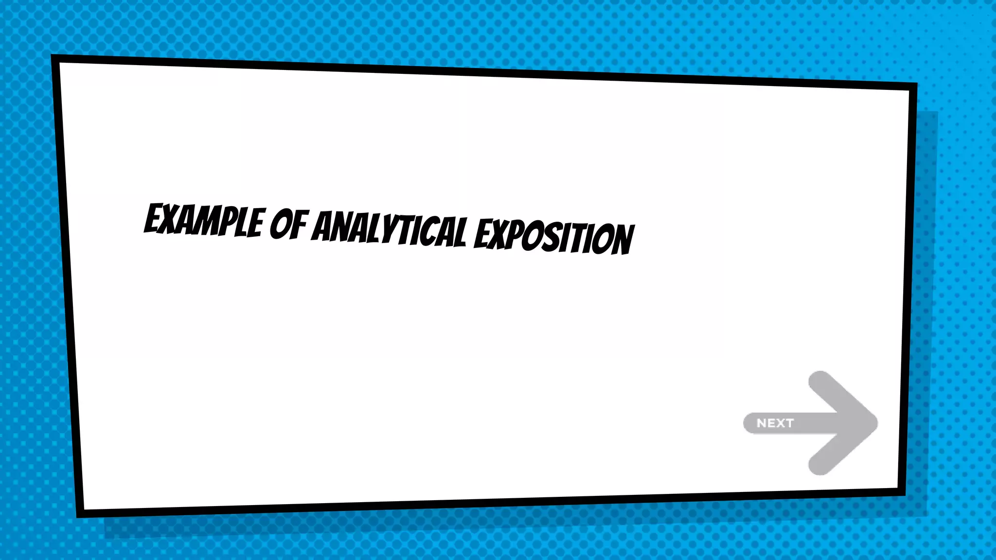 Analytical Exposition Text | PPTX