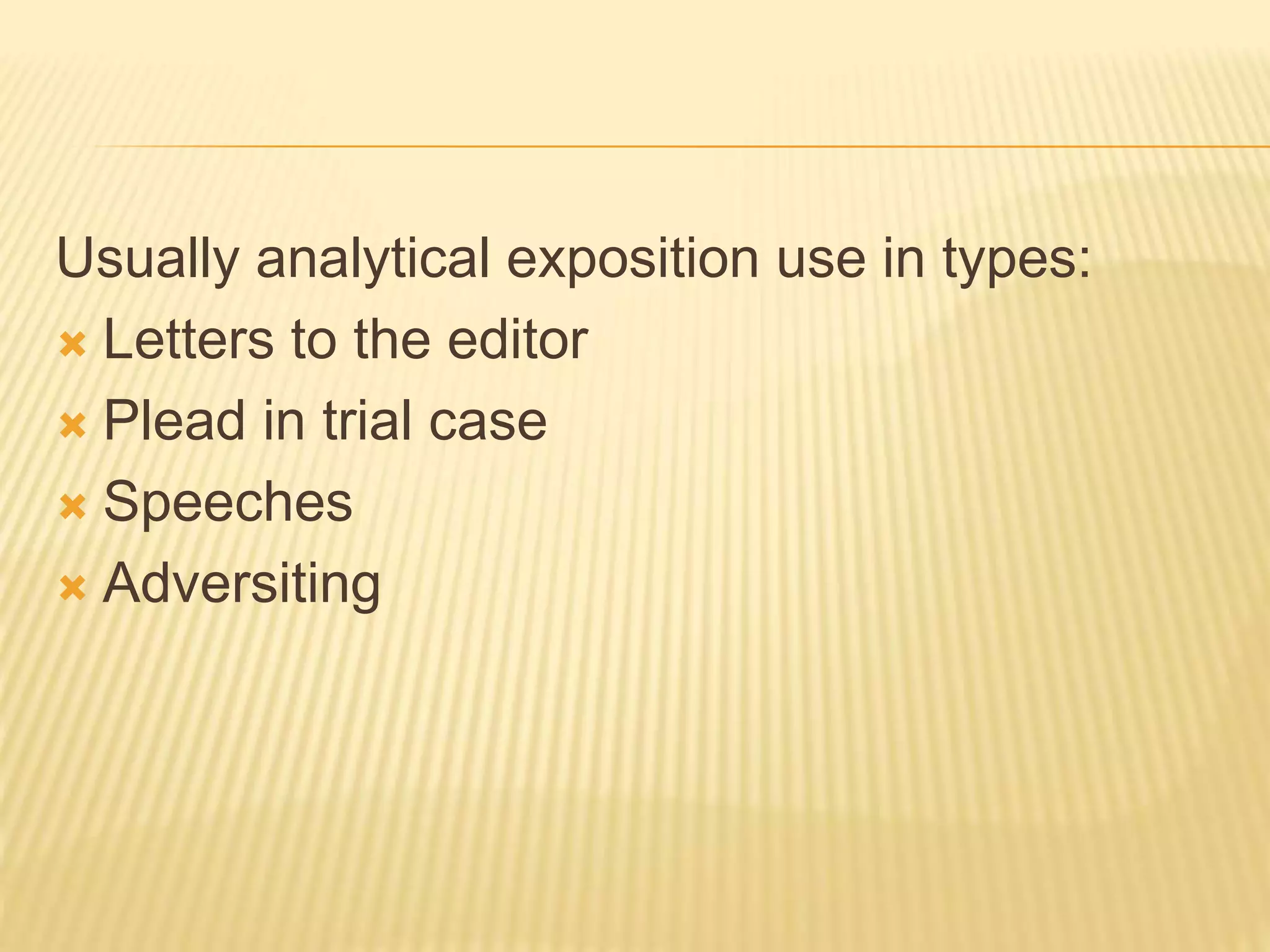 Analytical expositon text | PPT