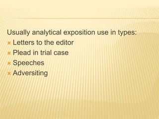 Analytical expositon text | PPT