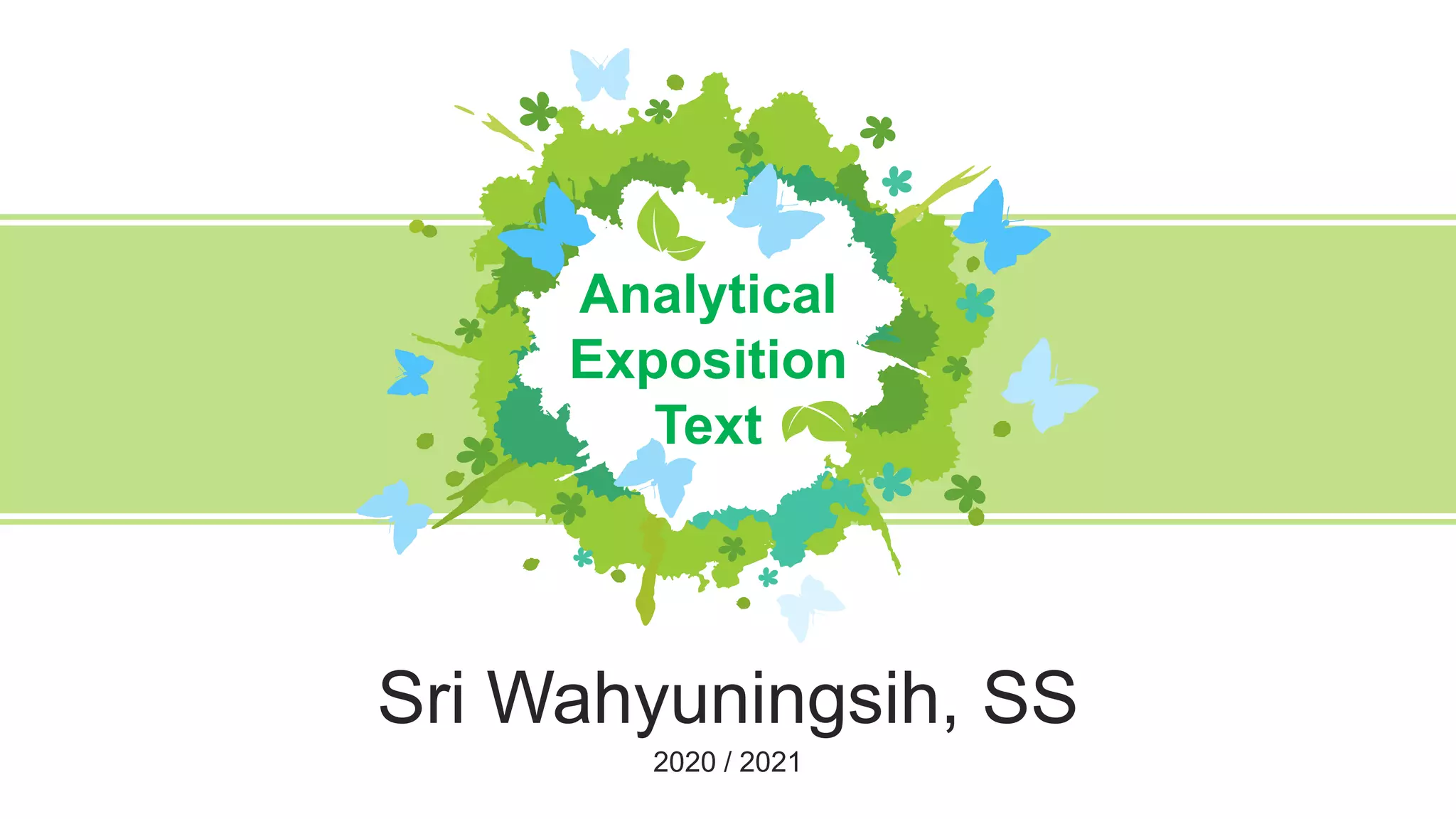 Analytical expositions | PPT