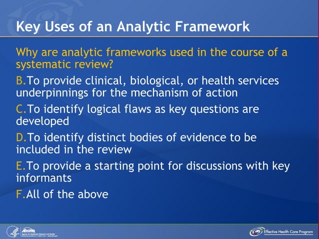 Analytic Frameworks Quiz | PPT