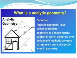 Analytical geometry | PPTX