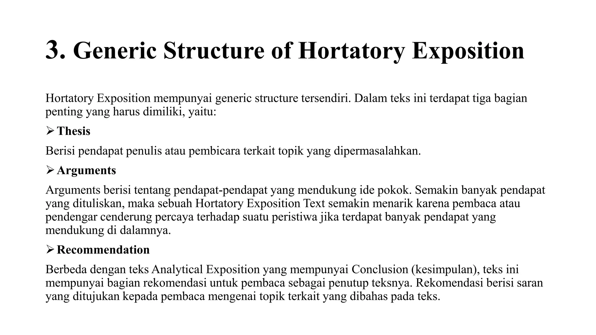 Analytical & hortatory | PPTX