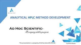 Analytical HPLC method development .pdf