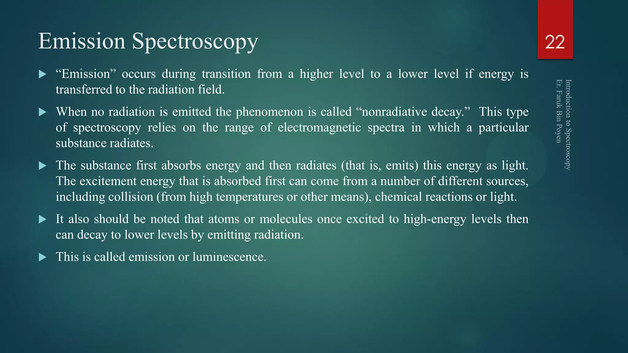Introduction to Spectroscopy | PDF