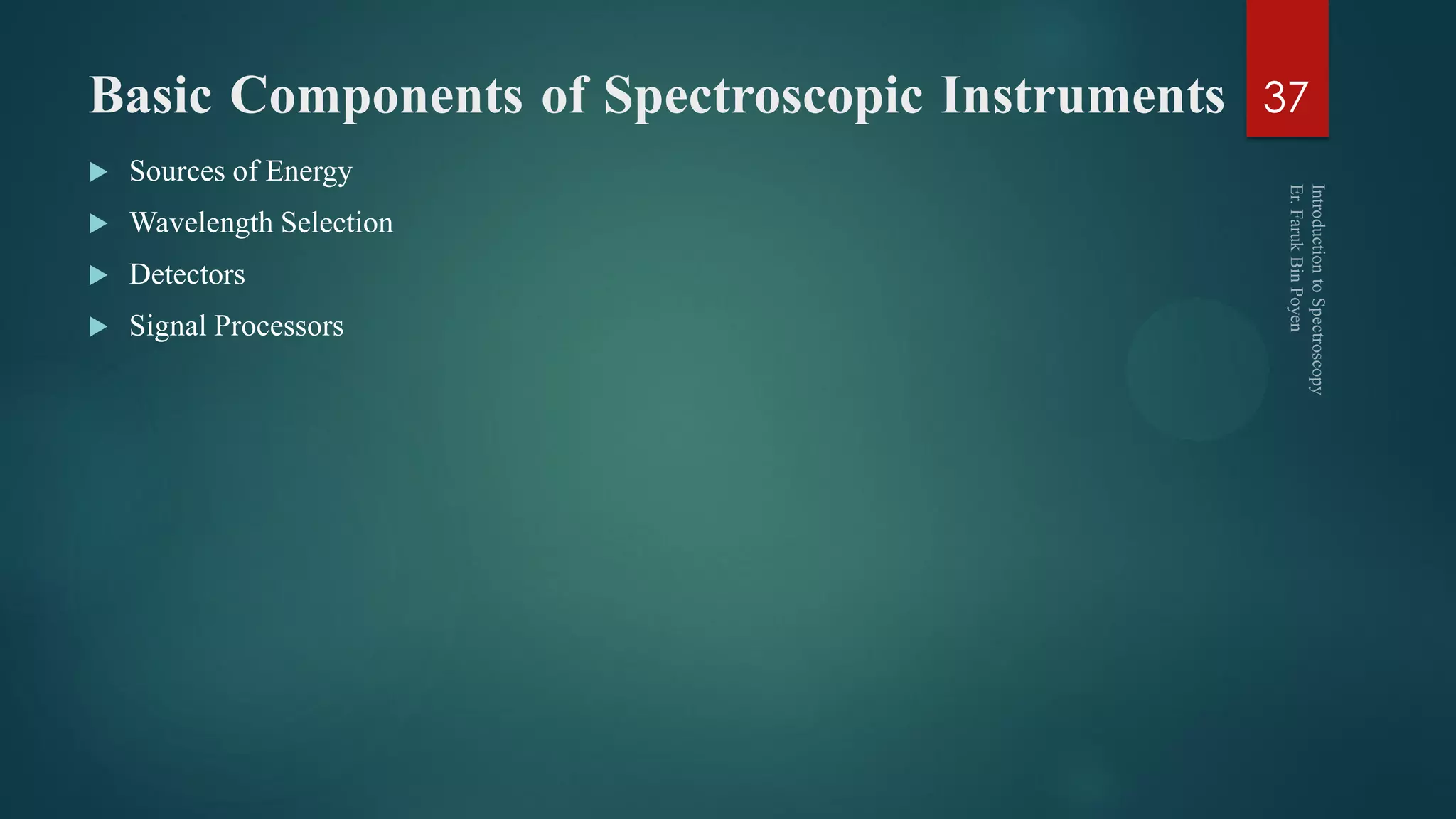 Introduction to Spectroscopy | PDF