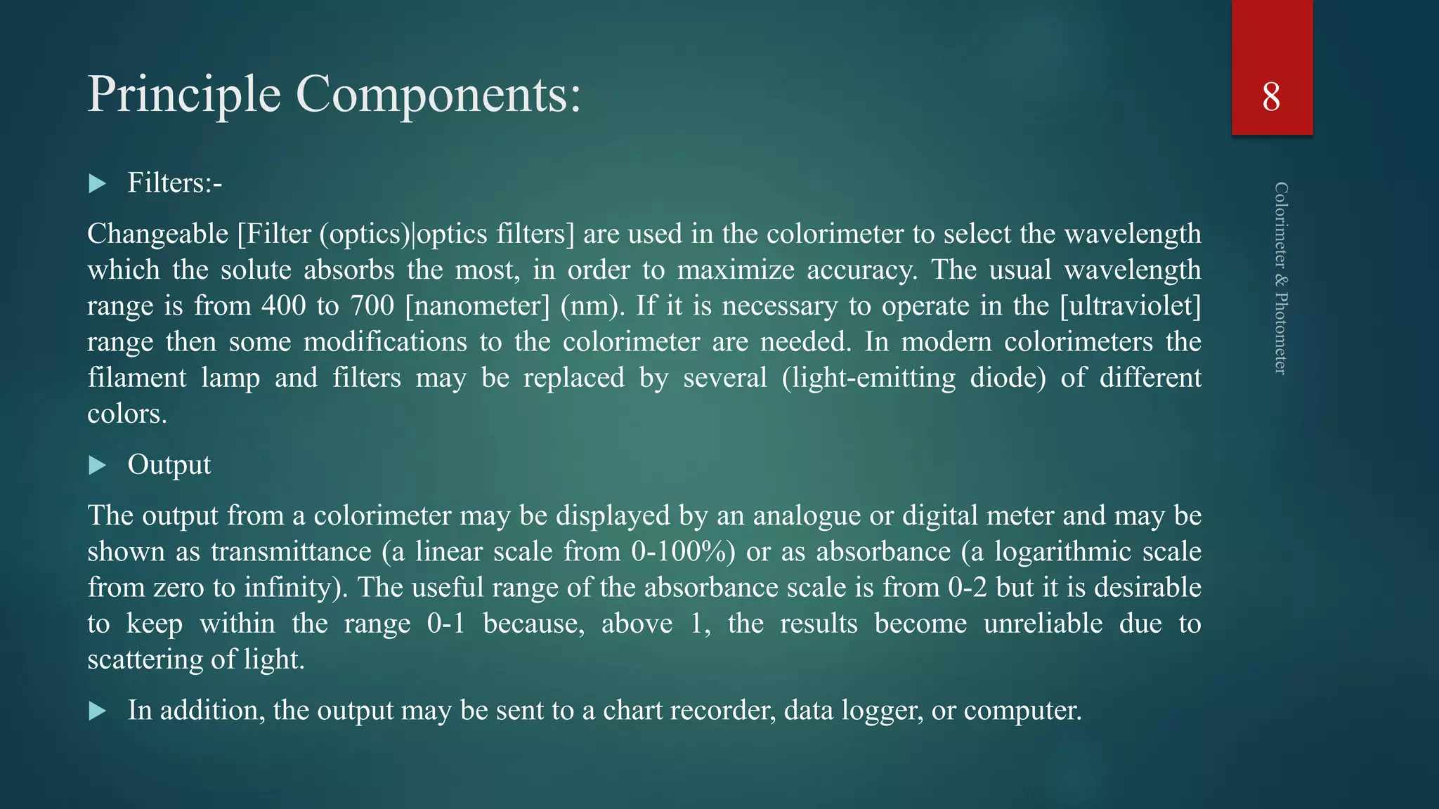 Colorimeter and Photometer | PDF