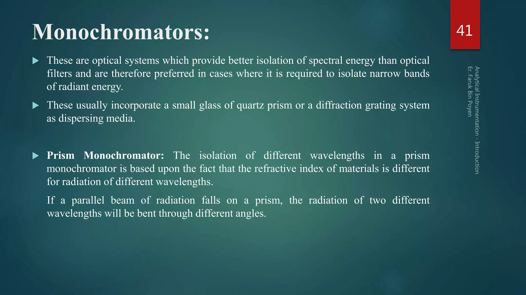 Analytical instrumentation introduction | PDF