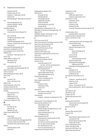 Analytical instrumentation 2015 contents | PDF
