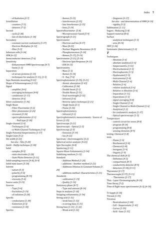 Analytical instrumentation 2015 contents | PDF
