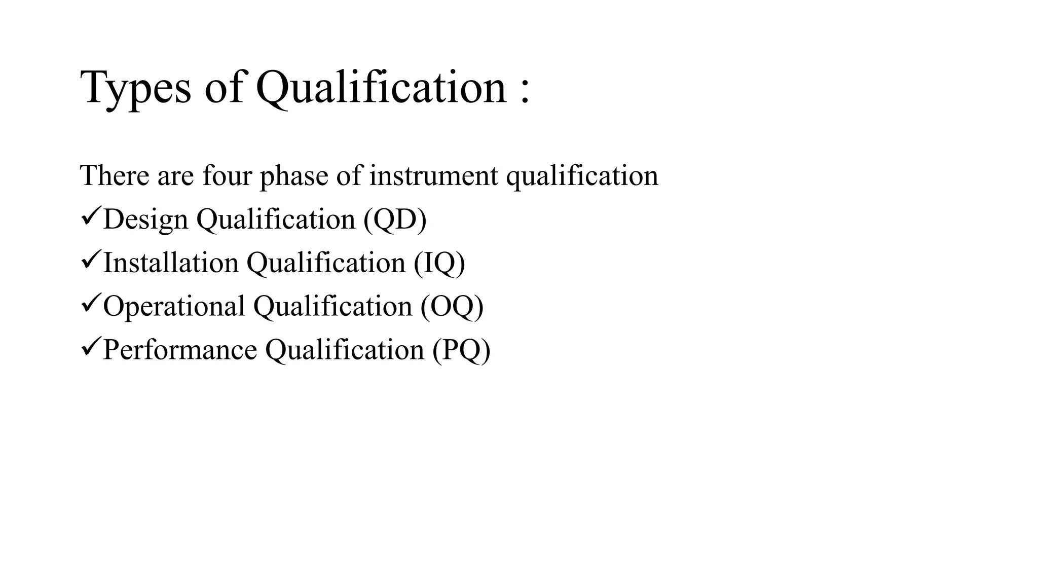 Analytical instrument qualification | PPTX