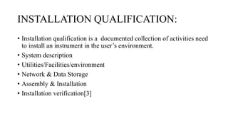 Analytical instrument qualification | PPTX
