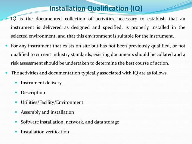 Analytical instrument qualification | PPTX