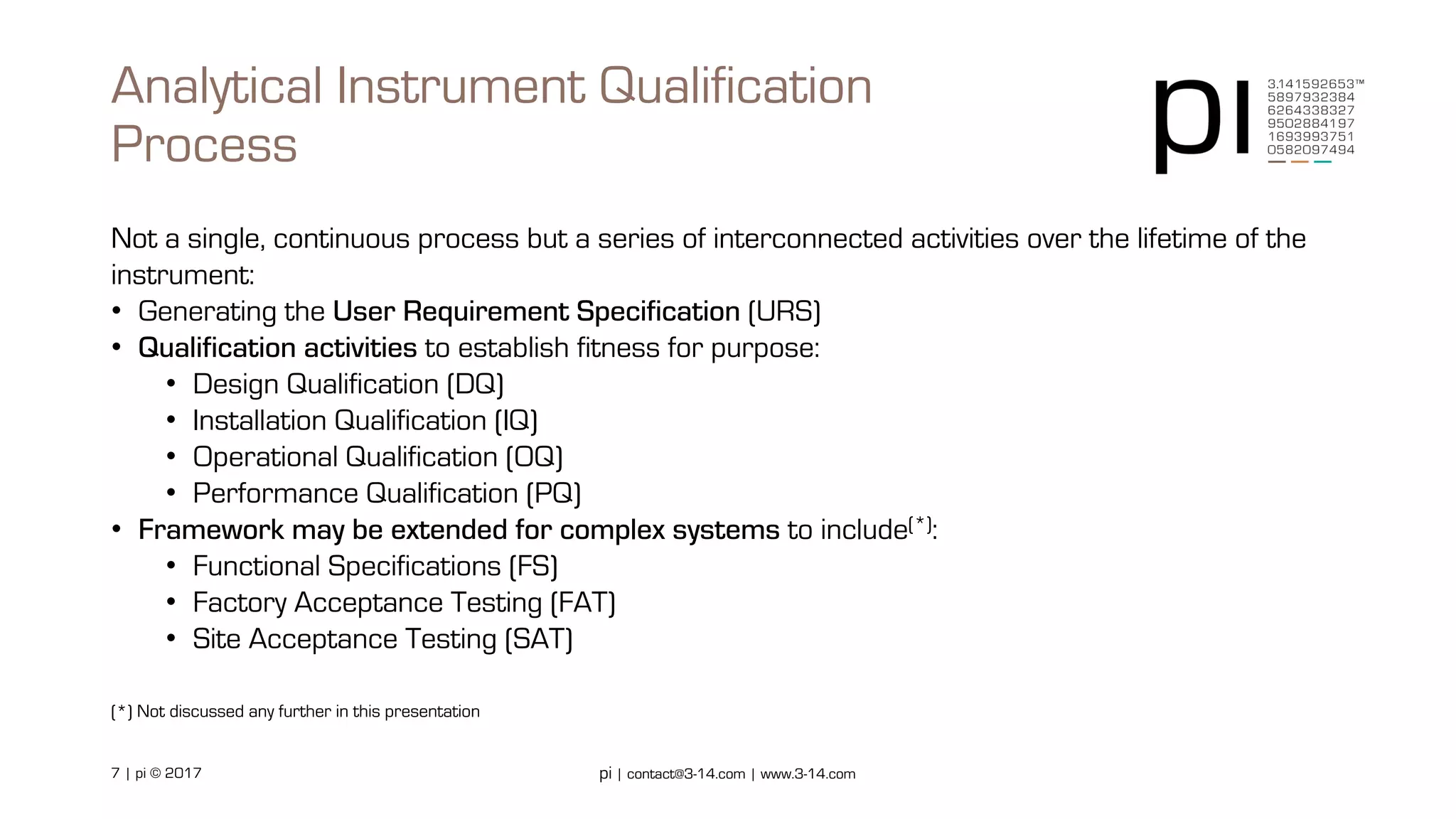 Analytical Instrument Qualification - USP chapter 1058 revision | PDF