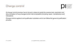 Analytical Instrument Qualification - USP chapter 1058 revision | PDF