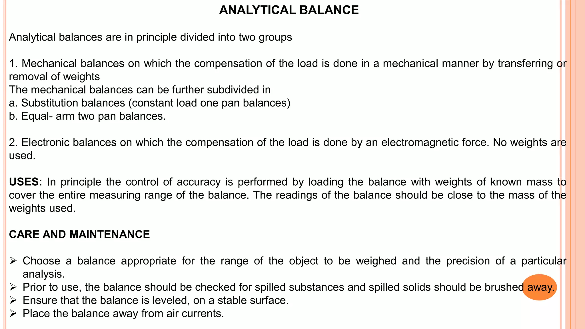 Analytical instruments in clinical chemistry, uses and maintenance | PPTX