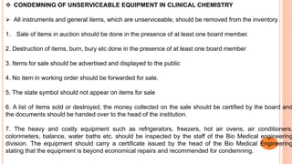 Analytical instruments in clinical chemistry, uses and maintenance | PPTX
