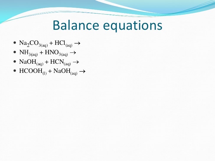 Na2co3 Hno3 Nano3 Co2 H2o Chemical Reaction And Balancing Chemical ...