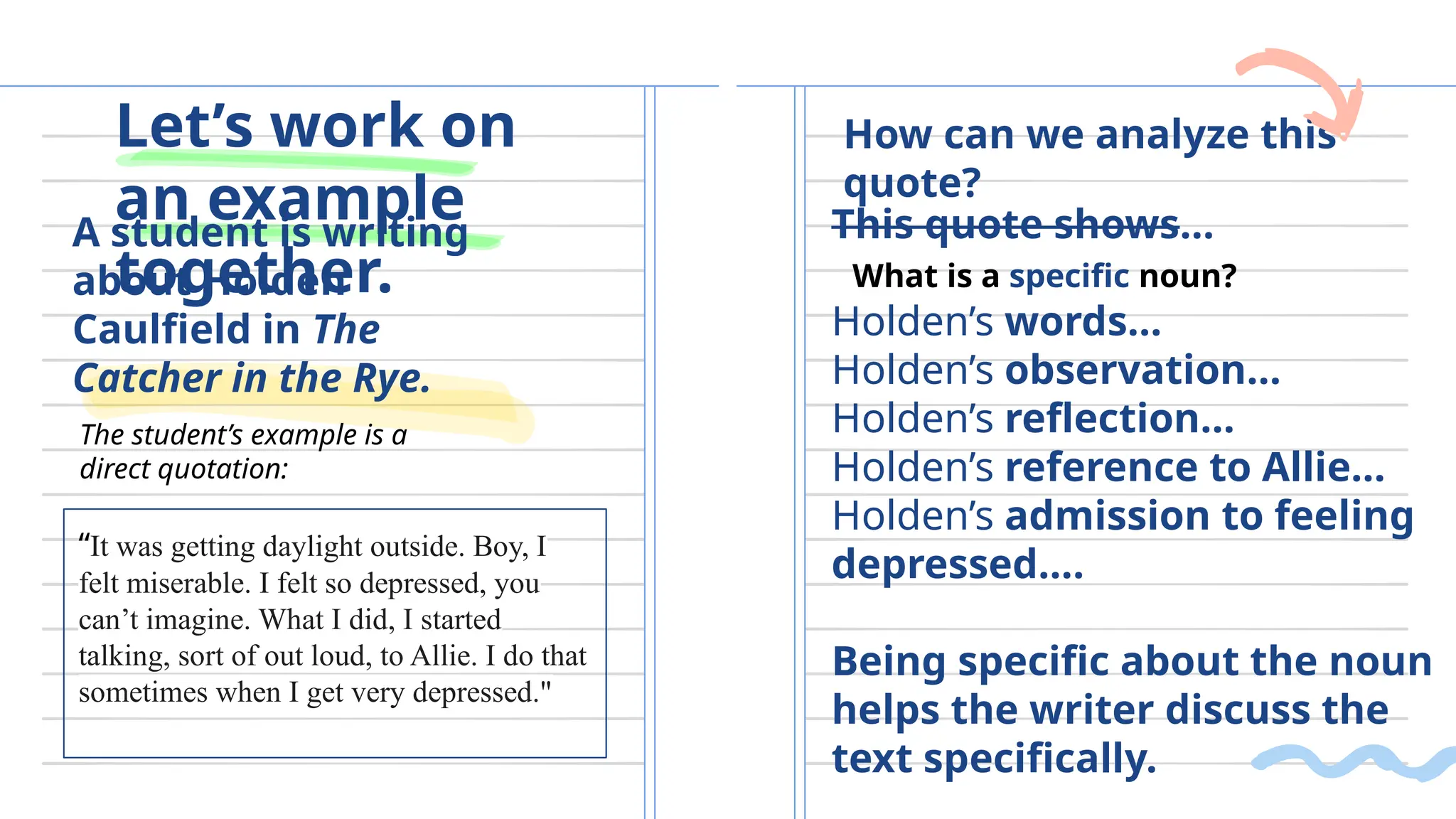Analytical Language_ Specific Nouns and Strong Verbs.pptx
