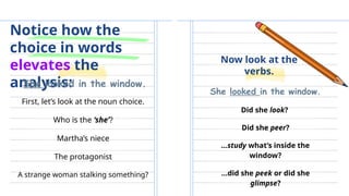 Analytical Language_ Specific Nouns and Strong Verbs.pptx