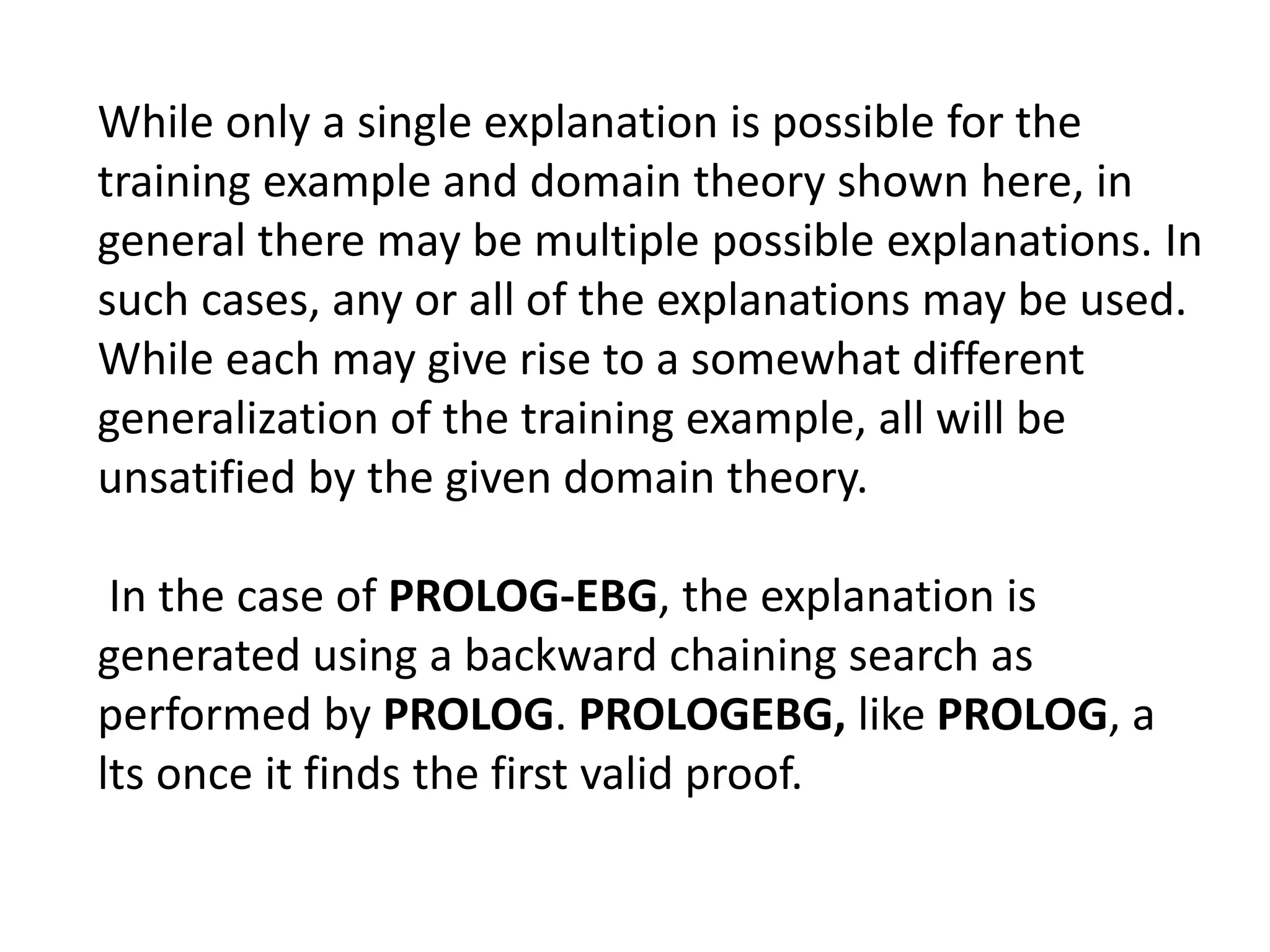 Analytical learning | PPTX