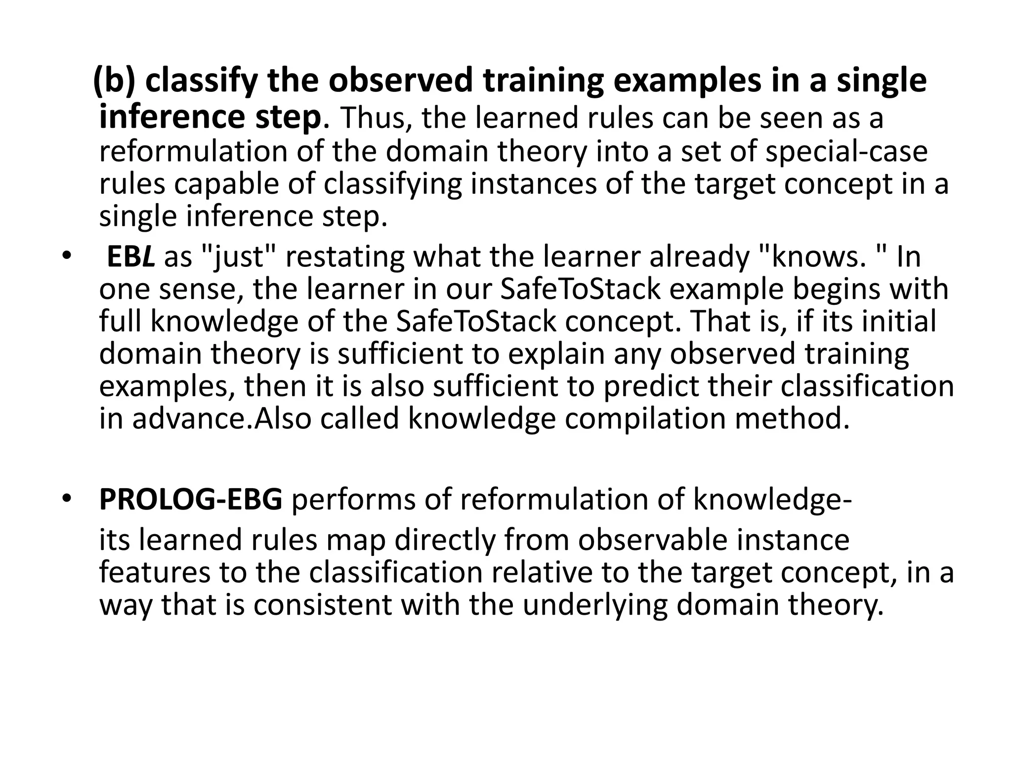 Analytical learning | PPTX | Programming Languages | Computing