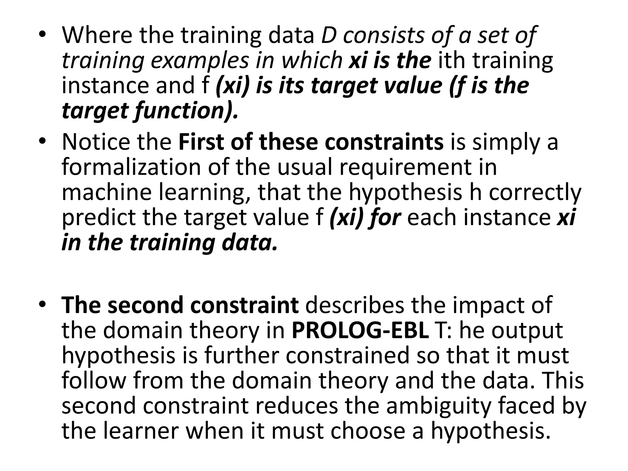 Analytical learning | PPTX | Programming Languages | Computing